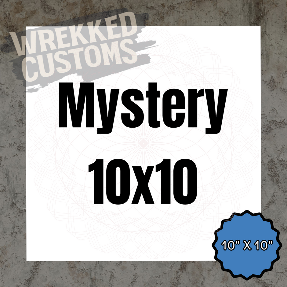 Big Sheets (10x10) – Wrekked Customs LLC
