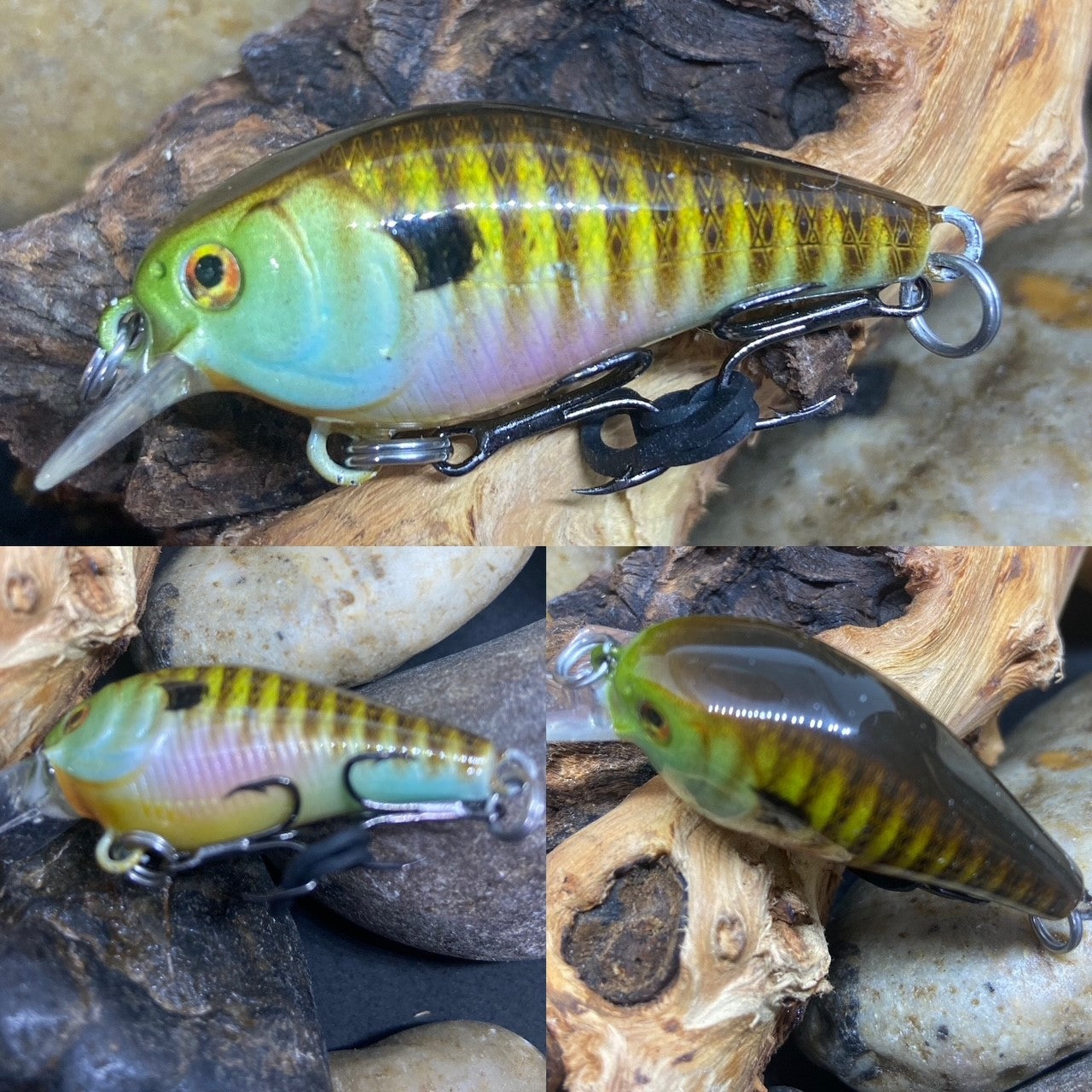 Small Square Bill Bluegill Pattern – Wrekked Customs LLC